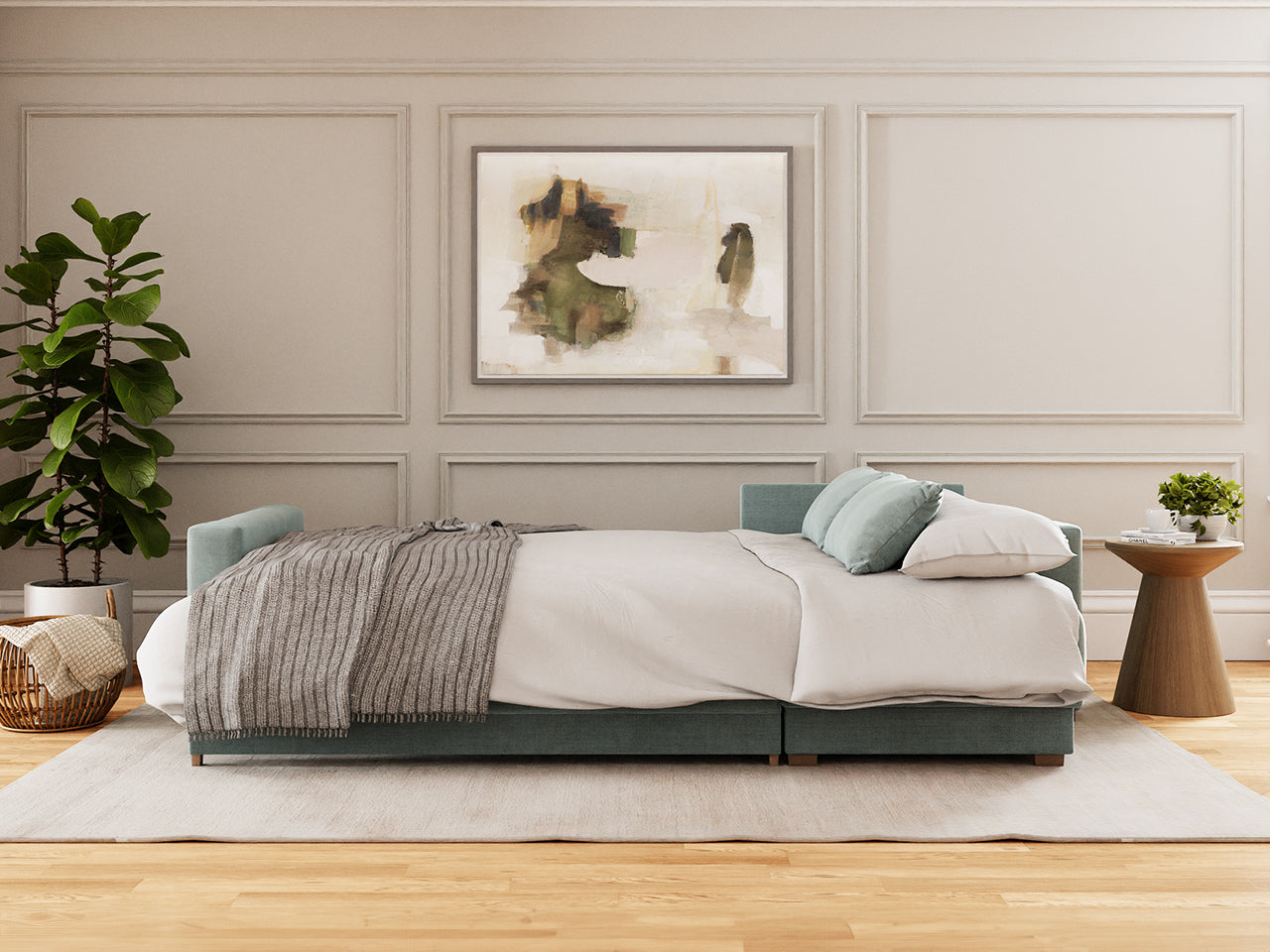 Bed corner store